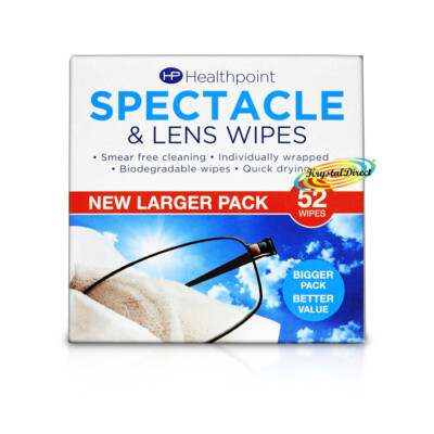 Healthpoint Spectacle/Glasses/Lens/Glass/Specs/Sunglasses Cleaning 52 ...