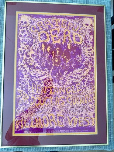 Original BG-162 Grateful Dead Poster Fillmore West Bill Graham Lee ...