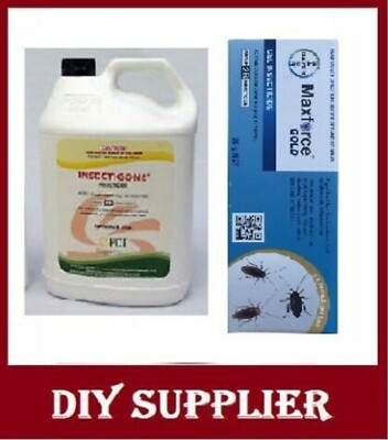 5L Insectigone termiticide insecticide & Maxforce gold gel | eBay Australia