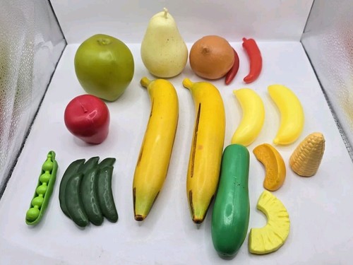 Vintage Pretend Play Food Props MTC Vegetables Lot Realistic Fruit ...