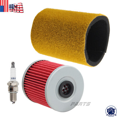 Air/Fuel Filter Spark Plug For 1989 - 2002 Kawasaki Bayou 300 4x4 ...