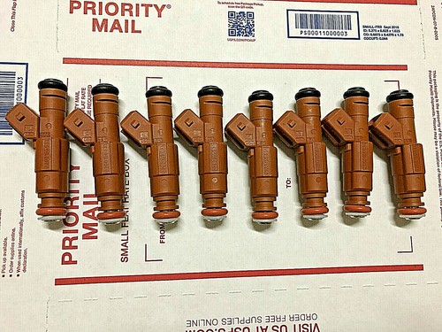 30LB UPGRADE! FUEL INJECTORS MUSTANGCAMARO EV1 0280155831 GENUINE BOSCH ...