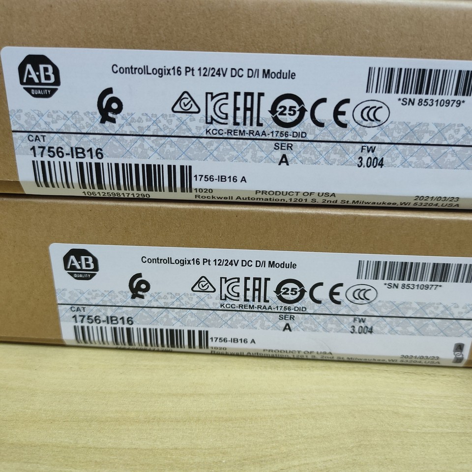 1PCS AB 1756-IB16 SER A ControlLogix Input Module 1756IB16 New Factory ...