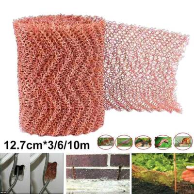 Pure Copper Netting Mesh Anti Rodent Slug Snail Rat Pretection Blocker ...