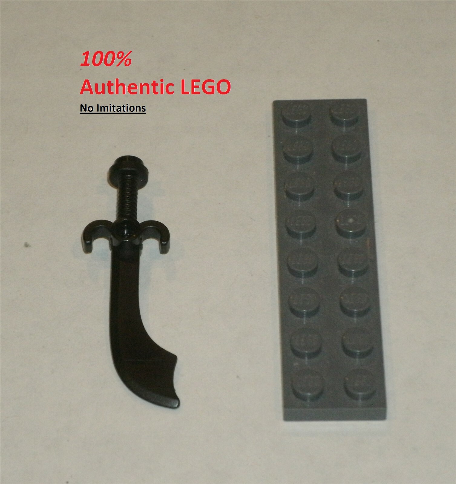 LEGO NEW Black Minifig Sword Scimitar (1x) 4656377 Brick 43887 | eBay