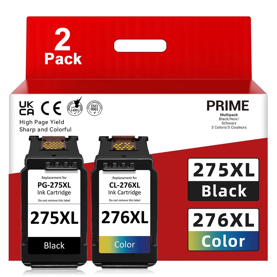 PG-275XLCL-276XL Ink Cartridge for Canon PIXMA 3522 TS3520 TS3500 ...