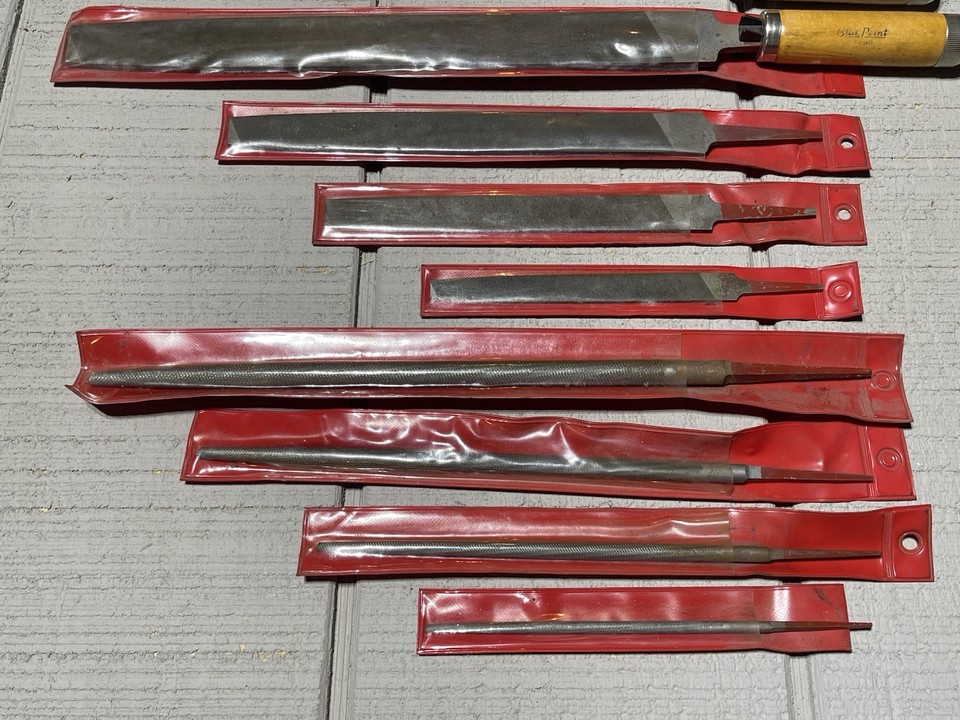 blue-point tools adjustable file handle With Lots Of Files GA98 12 ...