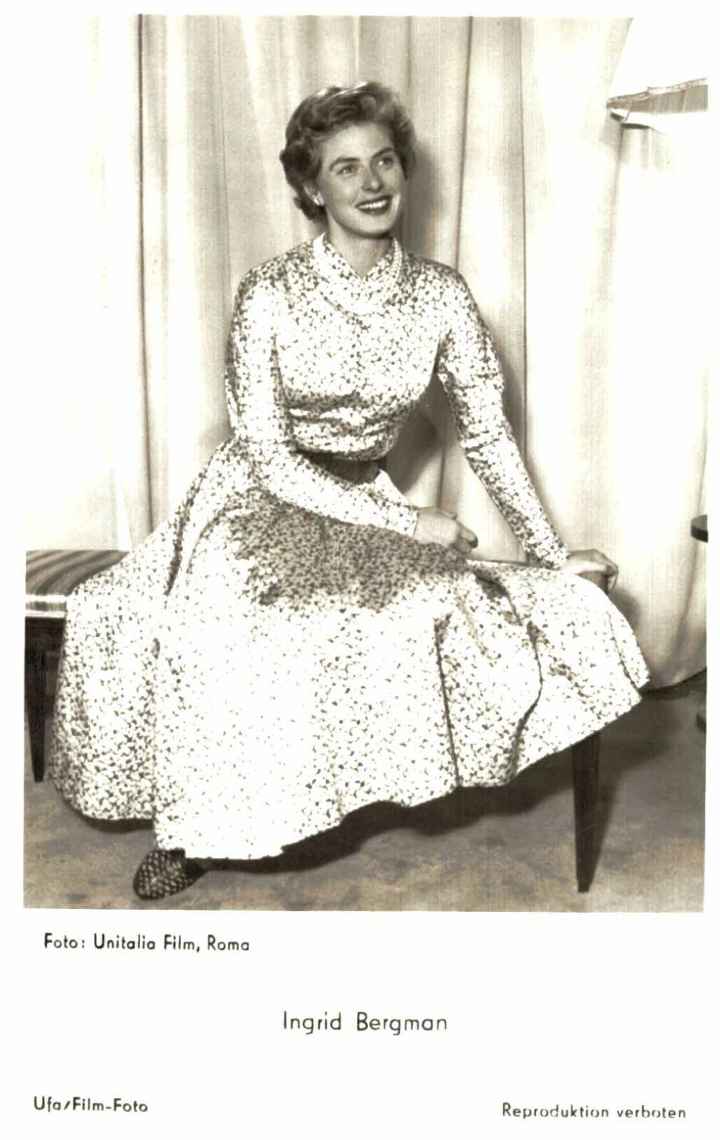 Ingrid Bergman * Original UFA Postcard - No. 3153 A | eBay