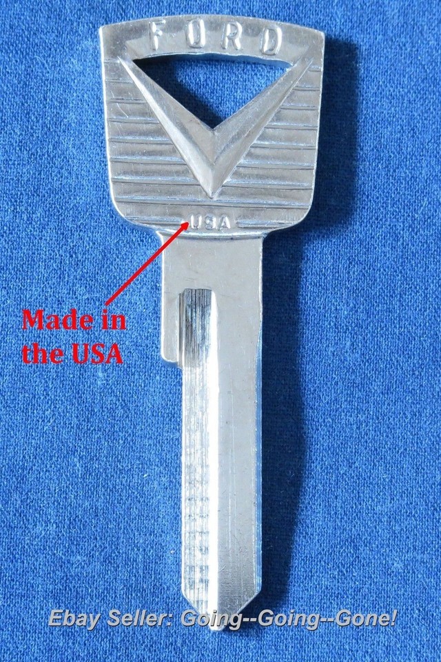 ORIGINAL OEM FORD LINCOLN MERCURY KEY BLANKS DUAL USE 1952-1966 H27 H26 ...