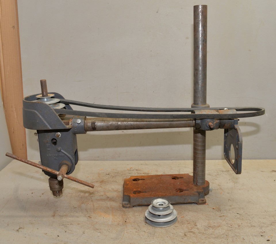 AMT Radial arm drill press 16" depth knife maker woodworking precision ...