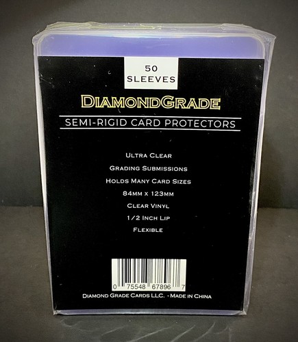 50ct Semi-Rigid Card Protection Sleeves by DIAMONDGRADE | eBay