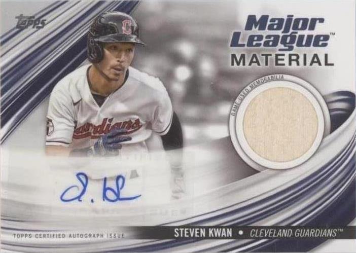 2023 Topps Series 2 - Major League Material Autographs Steven Kwan # ...