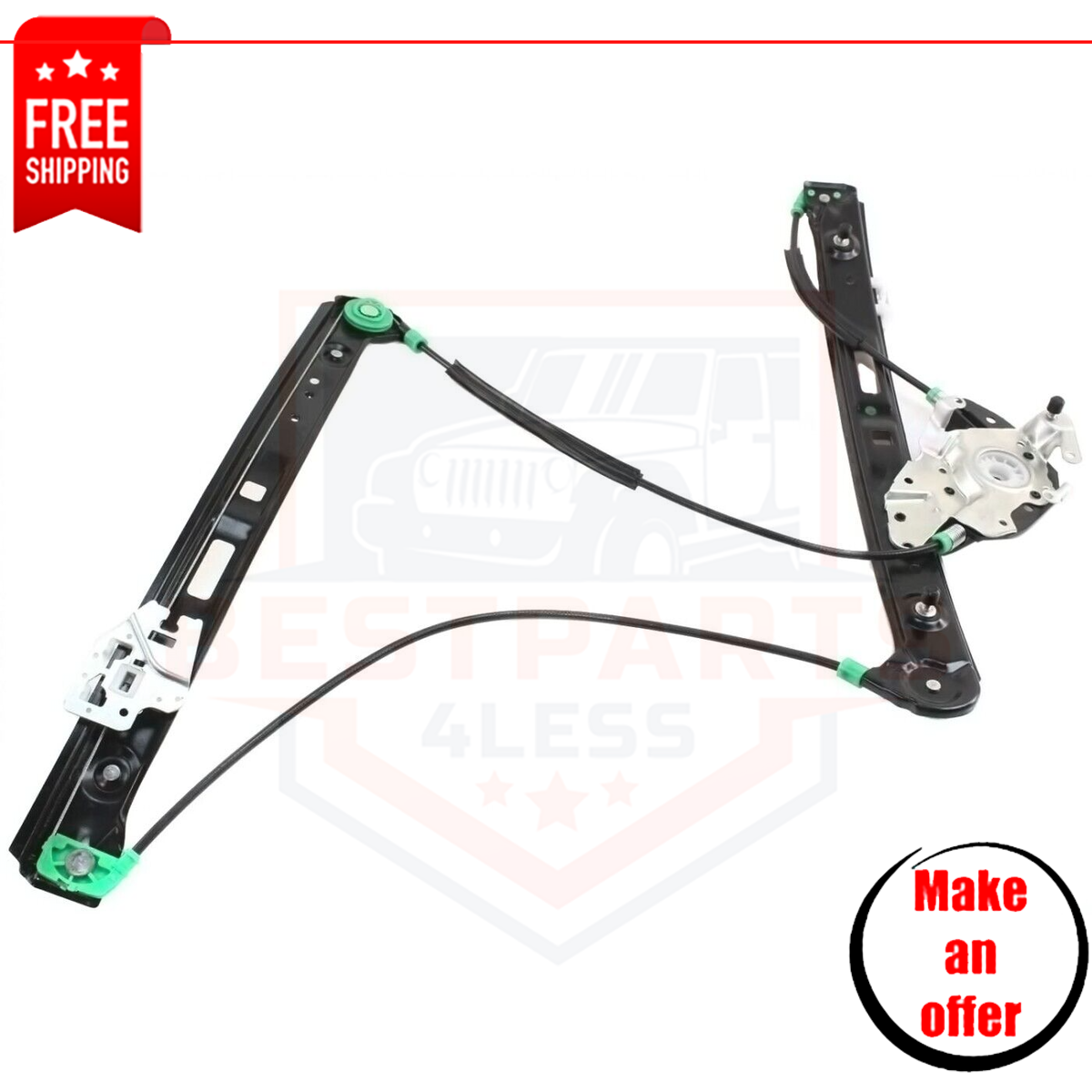 Front Window Regulator 51337020660 right side for 2001-2005 BMW 320i ...