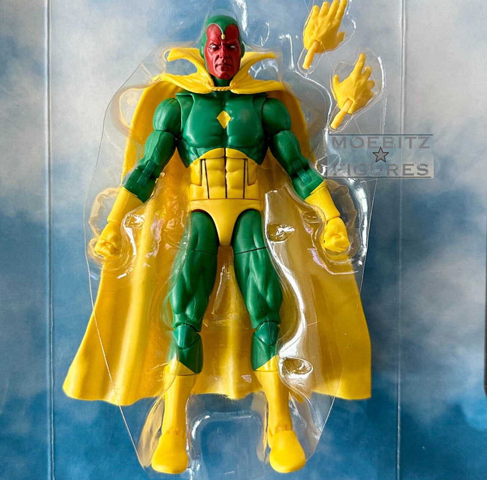 Marvel Legends Scarlet Witch Vision Wanda Maximoff Twins Comic MCU ...