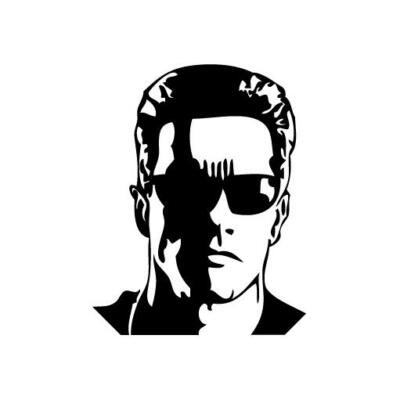 Terminator Hero - Vinyl Decal Sticker for Wall, Car, iPhone, iPad ...
