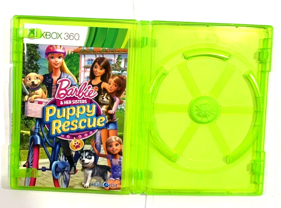 Barbie & Her Sisters Puppy Rescue - Microsoft Xbox 360 - Case Only/No ...