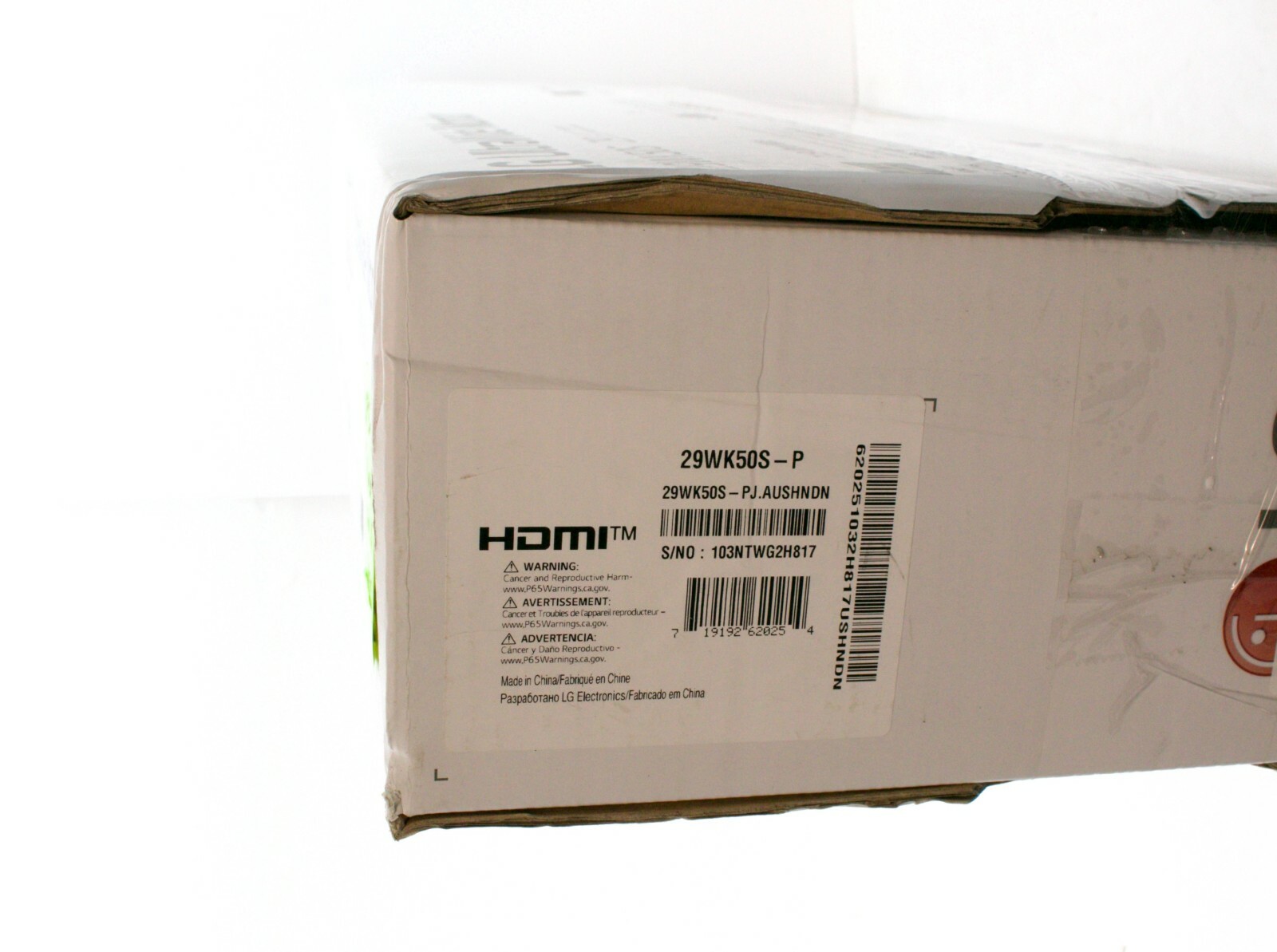 LG UltraWide 29WK50S-P 29 inch Widescreen Full HD IPS Monitor, 1-year ...