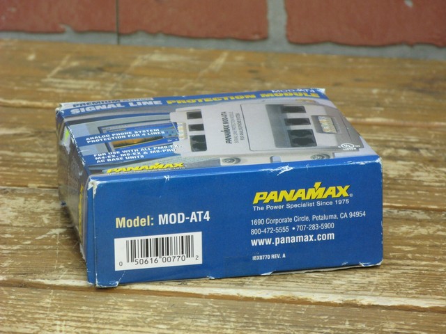 Panamax MOD-AT4 for Digital Phone System Protection for 4 Lines Signal ...