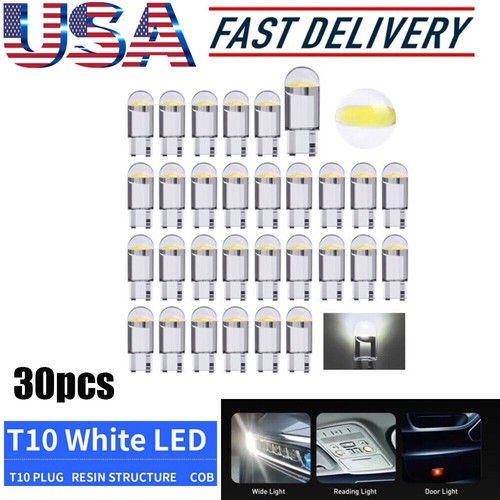 2x T10 White License Plate Light Bulb For 2015-2018 Chevy Silverado ...
