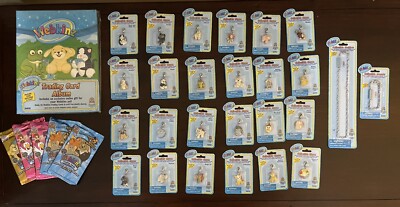 WEBKINZ COLLECTIBLE LOT OF 24 CHARMS COMPLETE SET -Factory Sealed W ...