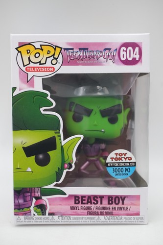 Funko POP! Beast Boy 604 Teen Titans Go! Toy Tokyo | eBay UK