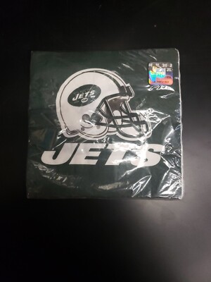 NWT NFL 669522-Creative Converting 16 Count New York Jets Lunch Napkins ...