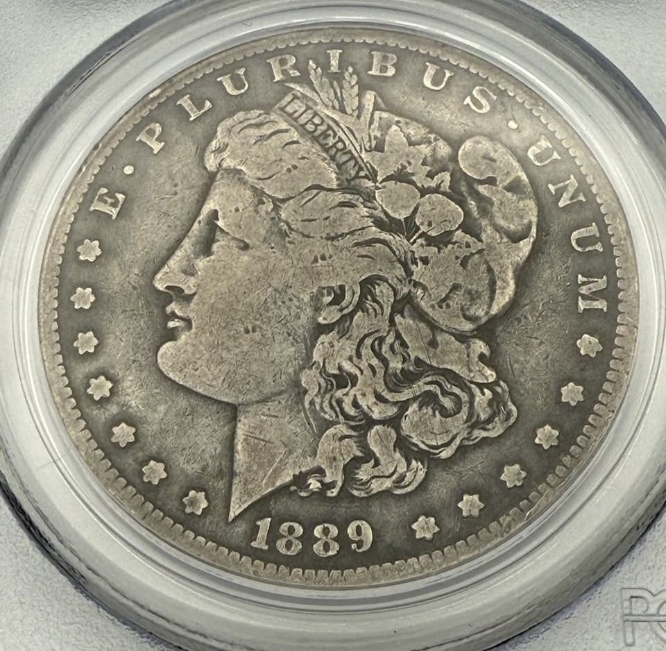 1889-CC Morgan Silver Dollar-PCGS Genuine-Key Date Morgan Dollar ...