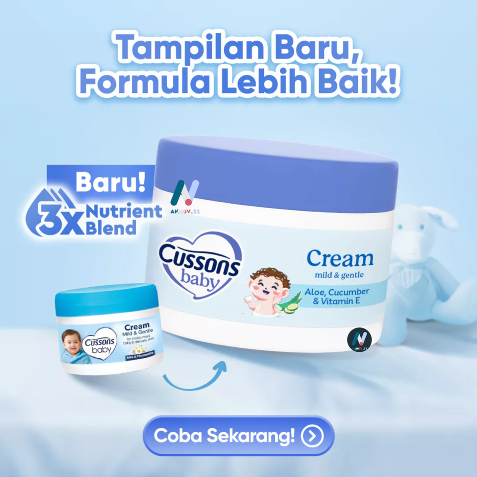 CUSSONS BABY LOTION + CREAM Mild Gentle Chamomile Soothe Skin Nourished Moisture | eBay