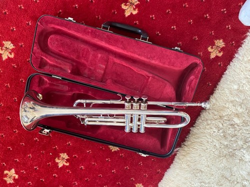 Besson 600 Silver Trumpet Bb VGC With Case silver colour | eBay UK