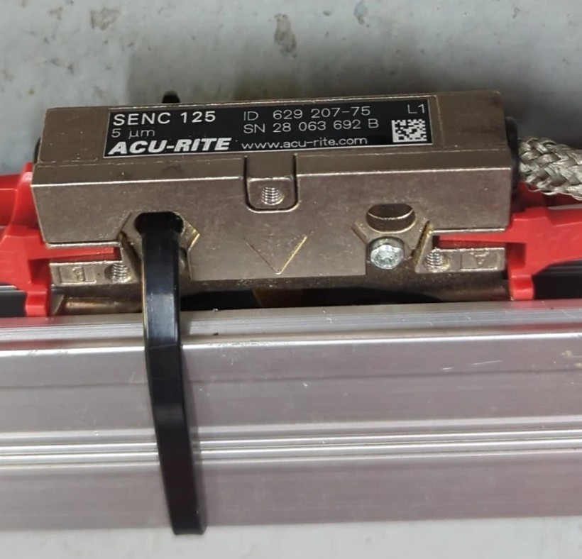 EUC- 1x Acu-Rite SENC 125 T ML10 Linear Encoder- 5um- 10" Travel- DRO ...