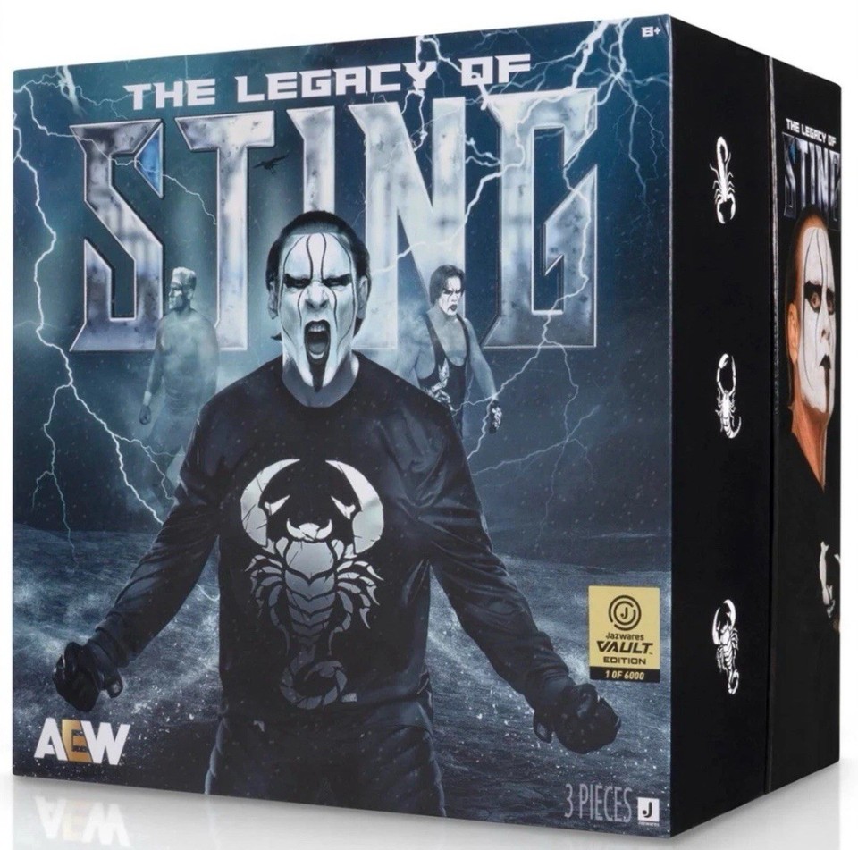 AEW Legacy of Sting 3-Pack Exclusive 1 Of 6000 | eBay