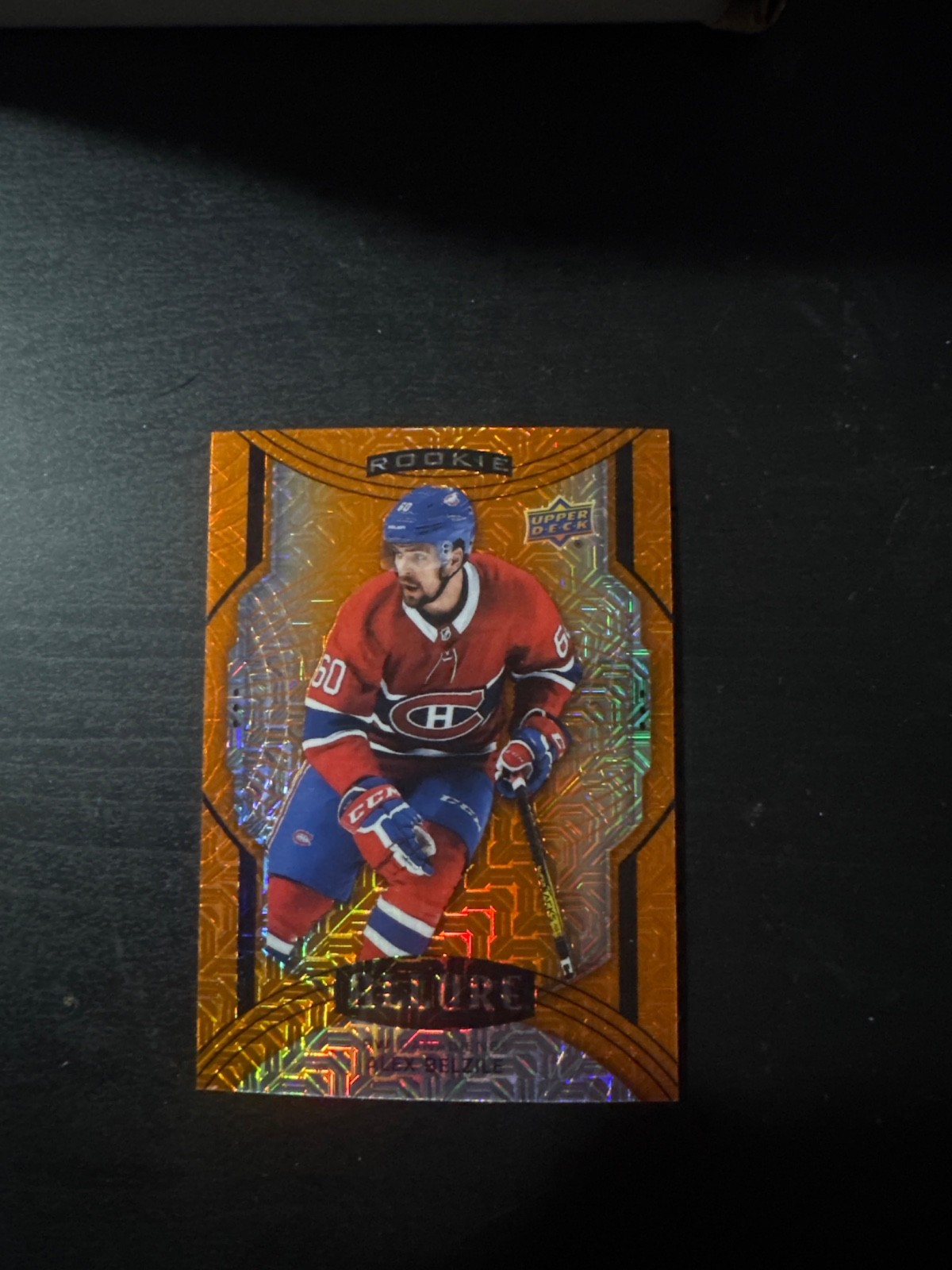 21-22 allure orange slice rookie alex belzile #120 | eBay