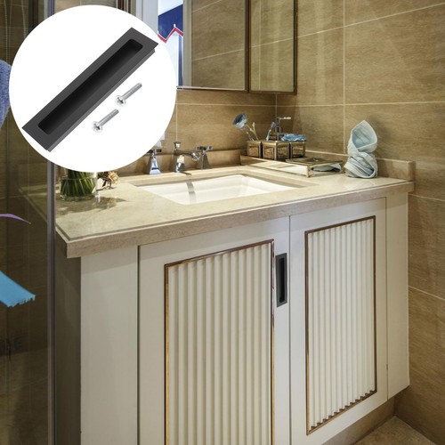Concealed Drawer Handle Rectangular Door Grip Hidden Handles for ...