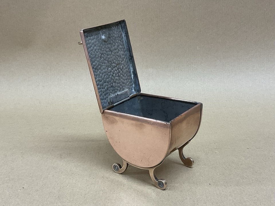 Arts And Crafts Copper & Brass Tea Caddy Picard Of London C1890 | eBay