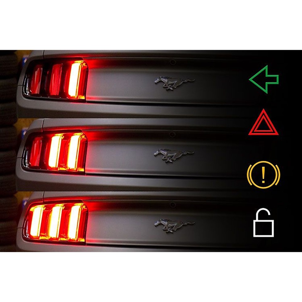2010-2018 Ford Mustang Sequential Tail Light Brake Hazard Sequencer ...