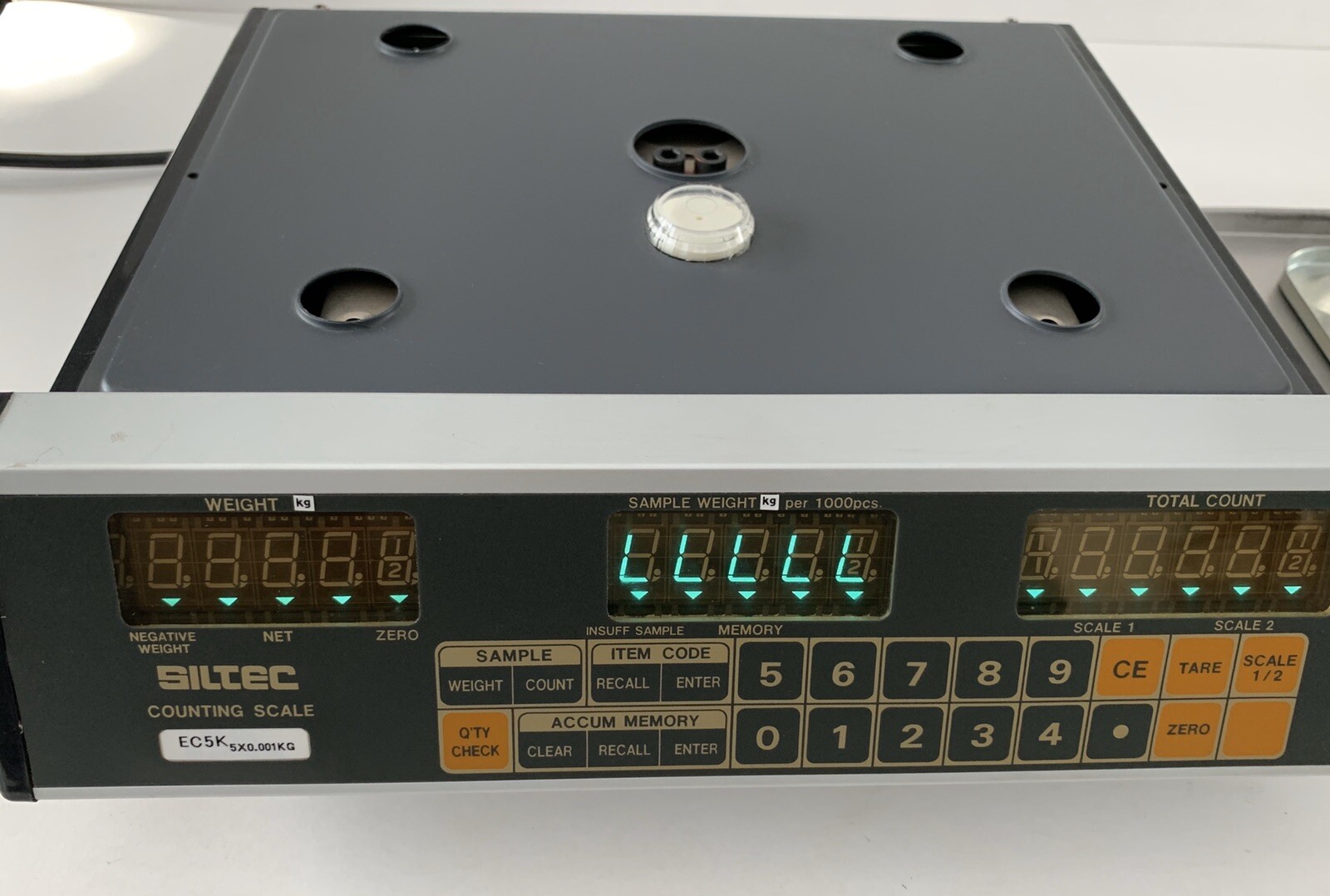 Siltec EC5K 5kg Counting Scale Piece Count Counter 5x0.001kg for Parts ...