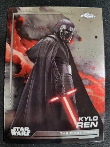 2024 Topps Chrome Star Wars Kylo Ren Card #115 | eBay