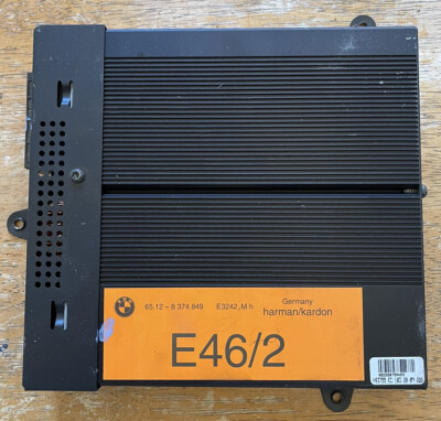 OEM Harman/Kardon Sound System Amplifier BMW E46 325Ci 330Ci M3 2001 ...