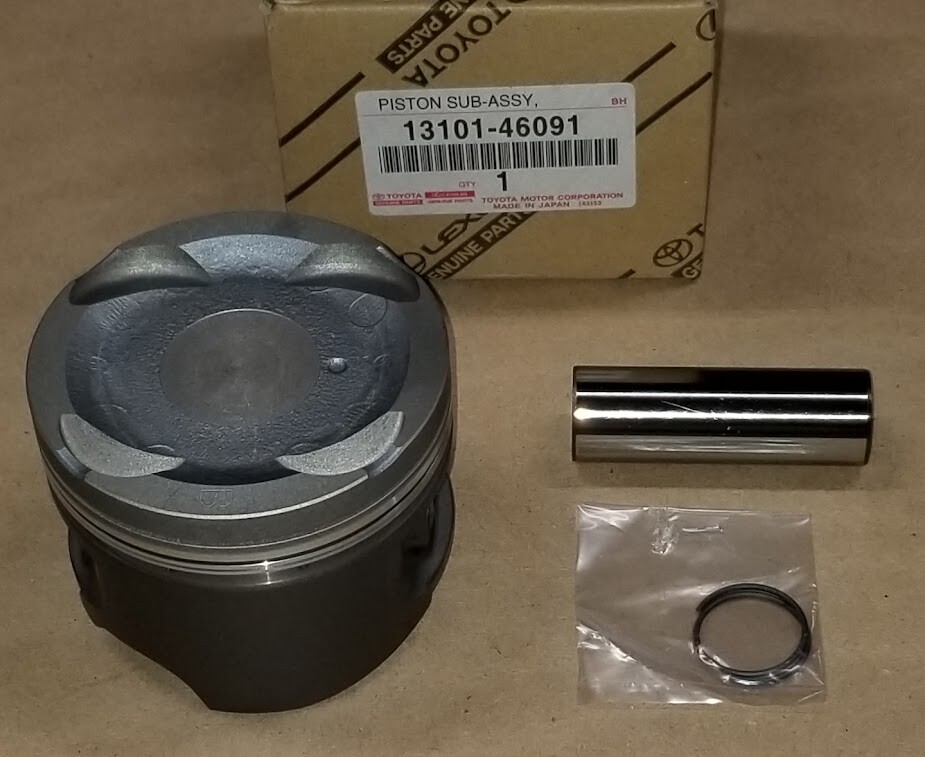 Toyota 13101-46091 OEM Piston for 2JZGTE 86mm STD MKIV Supra JZA80 ...