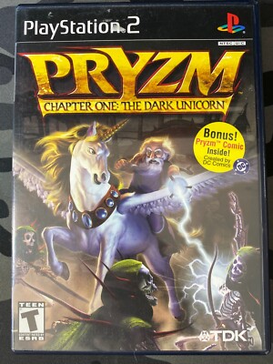PRYZM -- Chapter One: The Dark Unicorn (Sony PlayStation 2, 2002) Black ...
