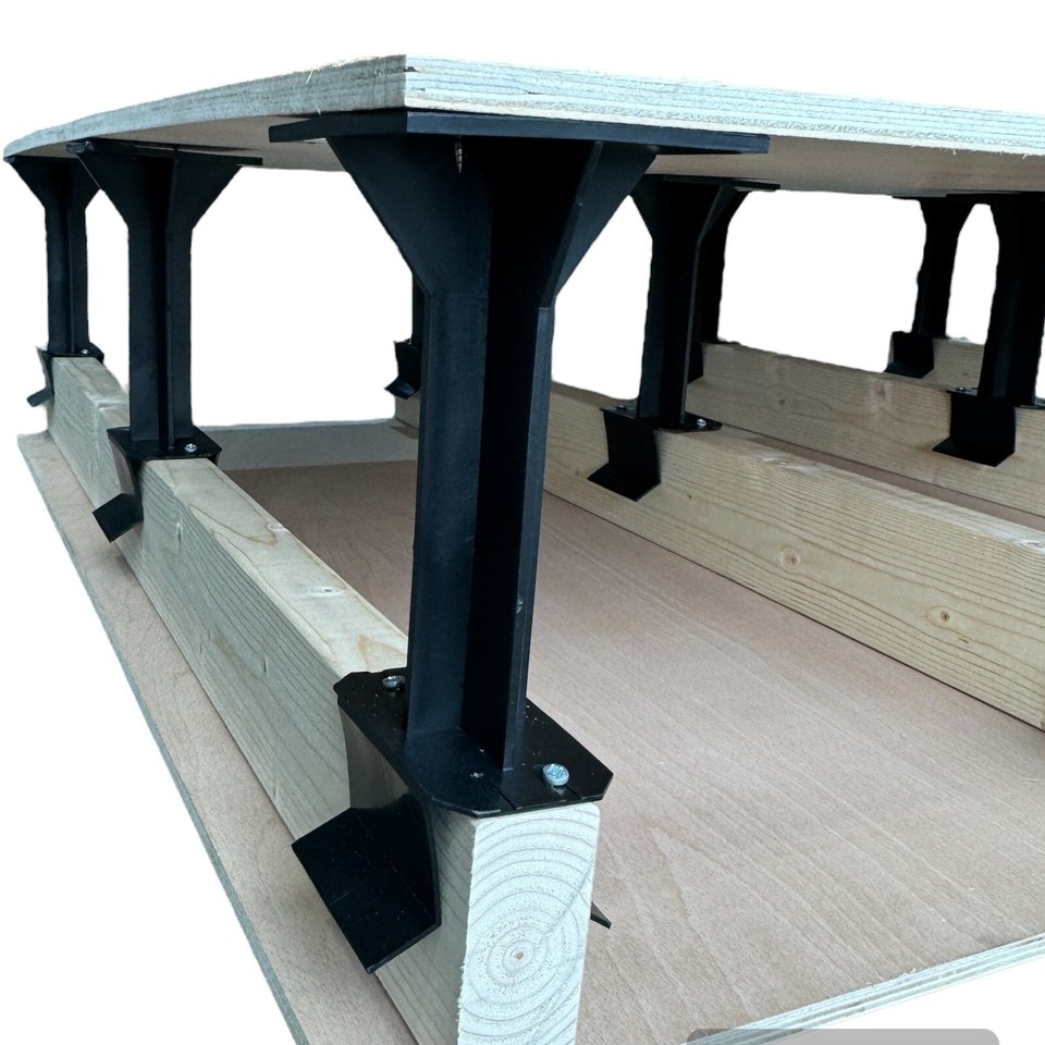 The Loft Riser Stilts, 175mm Height Loft Insulation Spacer, Loft Stilt ...
