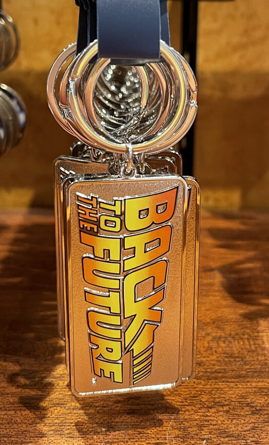 Universal Studios Exclusive Back To The Future Enamel Keychain New With ...