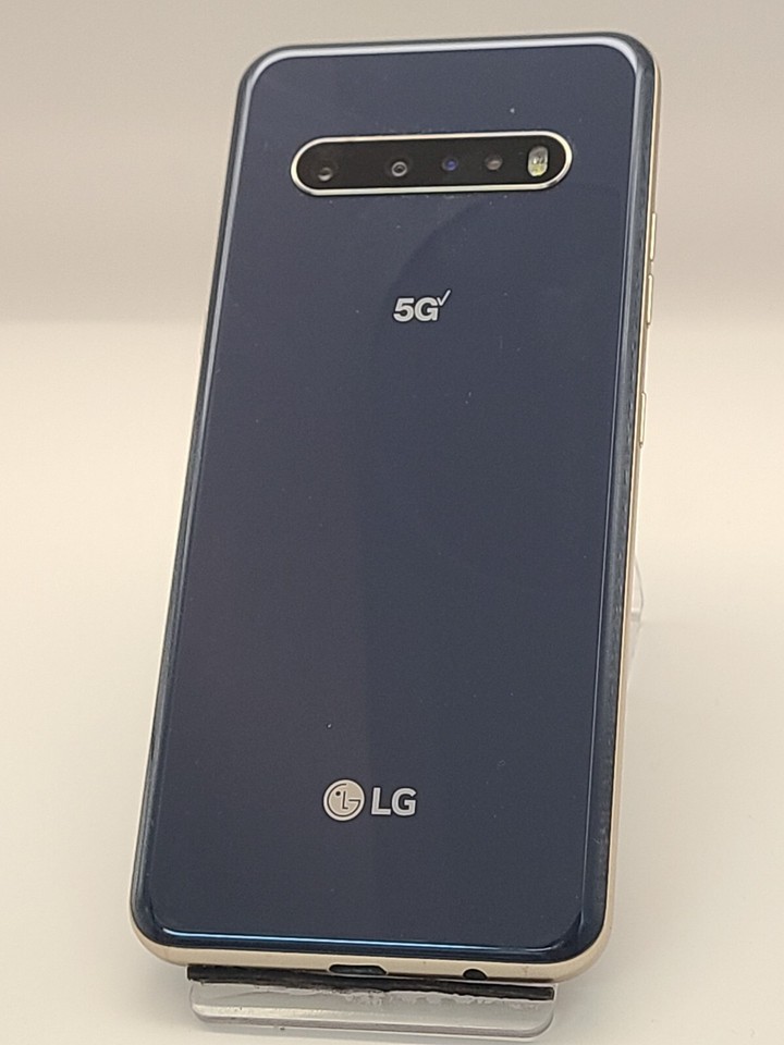 LCD Burn* LG V60 - Blue - 128GB - (Verizon Unlocked) ~59782 | eBay