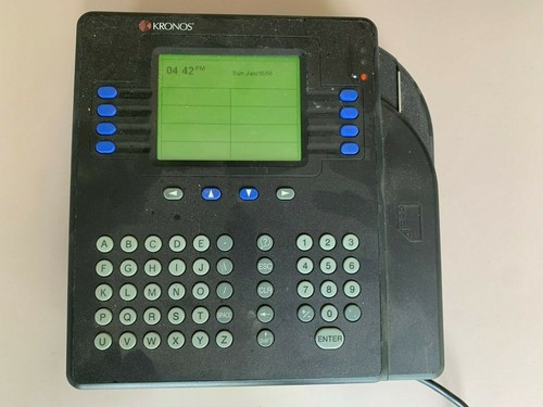 KRONOS 4500 PROXIMITY TIME CLOCK ETHERNET 8602800-551 | eBay