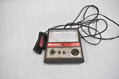 SUNPRO BY ACTRON CP 7673, INDUCTIVE ENGINE ANALYZER BASIC CONNECTIONS ...