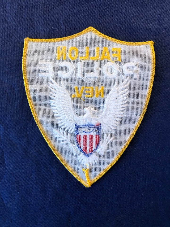 FALLON, NEVADA POLICE SHOULDER PATCH NV | eBay