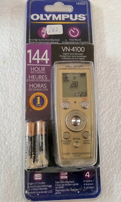 Olympus VN-4100 digital Wave Player Black rock voice recorder ...