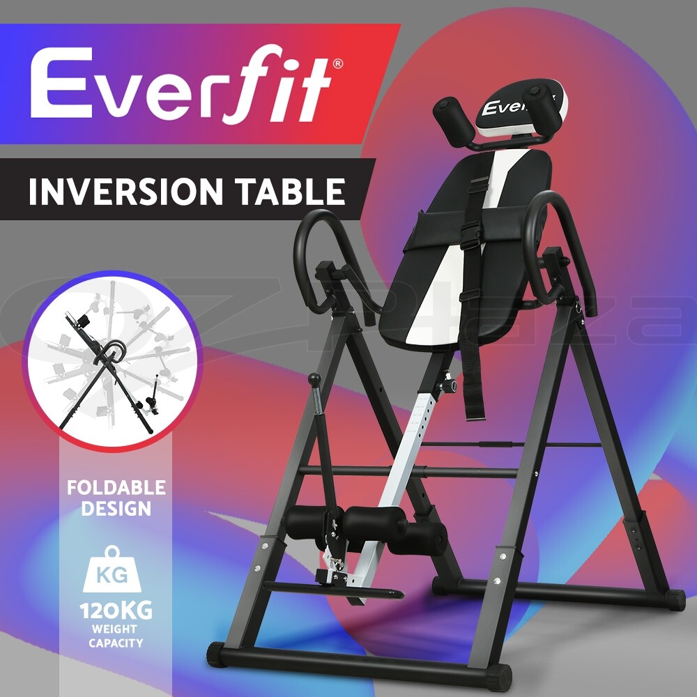 Everfit Inversion Table Gravity Exercise Inverter Back Stretcher Home ...