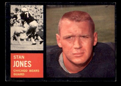 1962 Topps Football #18 Stan Jones EX *e1 | eBay