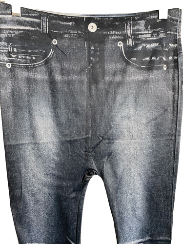 jeggings Womens Black Fleece Size 2XL with back pockets | eBay